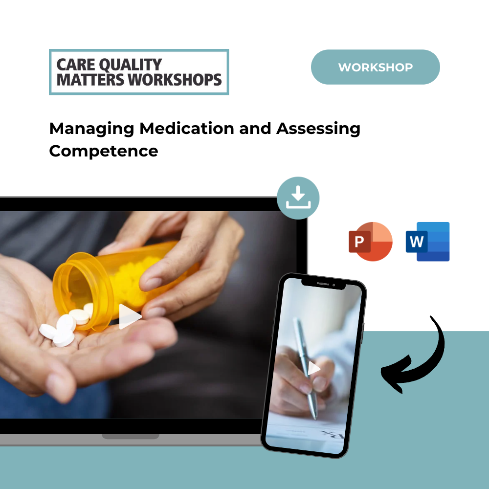 Managing Medication and Assessing Competence – Agora Business ...